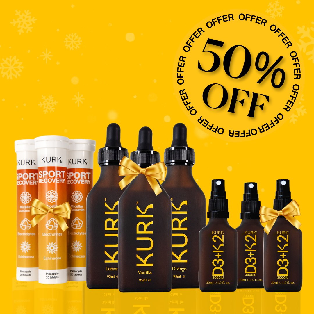 Total Wellness Pack - 50% Off End of Year Sale | KURK Plant-Based ...